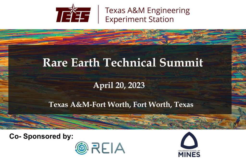 Rare Earth Technical Summit - REEsilience
